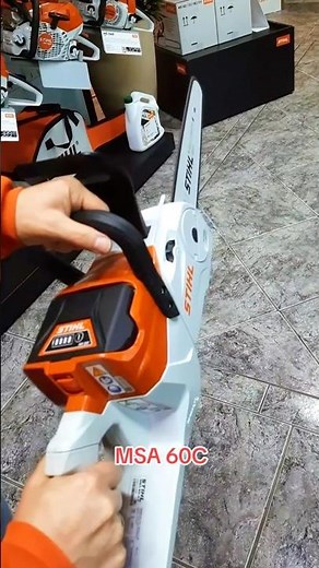 Motosserra a bateria MSA 60 C: leve, ergonômica, silenciosa e com alto poder de corte