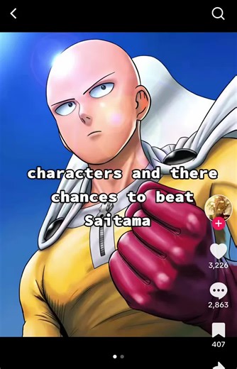Saitama vs. Iconic Anime Characters: Power Comparison