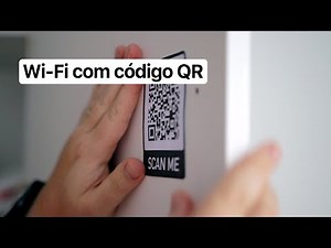 Gere um código QR para a sua rede Wi-Fi!