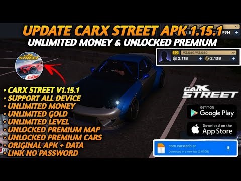 CarX Street Mod APK - CARX STREET v1.15.1 MOD APK DOWNLOAD Unlimited Money | Android & IOS 🔥