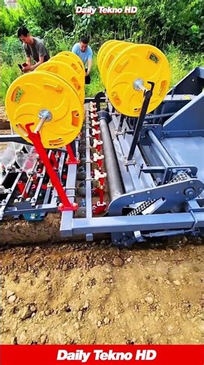 Next Level Farming Machine 🚜 #FarmMachinery