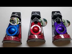 [013] Masterlock directional padlocks. Actually pretty good...