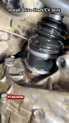 Install Drive Shaft/CV Joint #short #shortvideo #youtubeshorts #youtube #viralshorts #diy #top