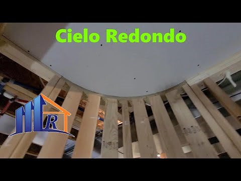 How to make a cut in Round ceiling, drywall