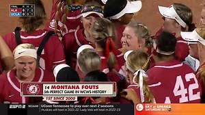 1.3M views · 24K reactions | 2️⃣1️⃣ outs, her 2️⃣1️⃣st birthday, 2️⃣1️⃣ years since the last perfect game at the Women's College World Series. #WCWS x Alabama Softball | NCAA Softball | Facebook