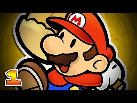A LEGENDARY TREASURE - Let's Play - Paper Mario: The Thousand-Year Door - 1
