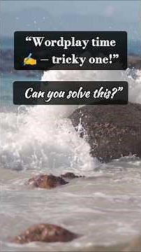 🧠 Word Riddle That Will Confuse Your Brain | Genius Challenge