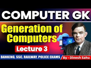 Generations of Computers | Computer Awareness | L 3 | For All Competitive Exams #computergk