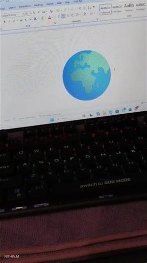 Keyboard Shortcut for insert Globe//Earth🌎Symbol in MS Word||#GlobeSymbol#MSWordTips #Keyboard