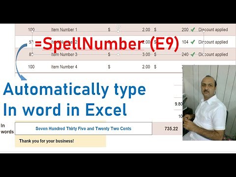 Change number to Word in Excel with this formula | Spell Number in Excel | MS Excel Tips & Trick