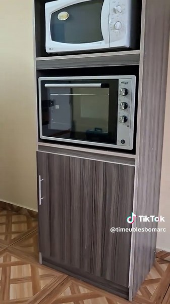 Affordable New Microwave and Oven Stand for Your Kitchen