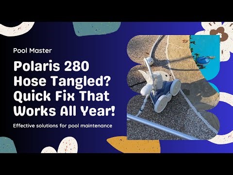 🌀Polaris 280 Hose Tangled? 🏊‍♂️ Simple Fix That Works All Year ☀️