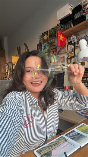 Here’s what you’ll get inside Journey to Gouache — now reopened for Black Friday with a special price: 📘 Module 1 — Introduction Gouache basics, materials, setup, preparation. 🎨 Module 2 — Fundamentals Color mixing, brush techniques, value, warm & cool tones. 🌄 Module 3 — Painting Elements Skies, clouds, sunsets, trees, grass, rocks a full landscape study. 💡 Module 4 — Color & Light Atmospheric perspective, color harmony, landscapes through different times of day. 🔥 Module 5 — Glowing Eleme