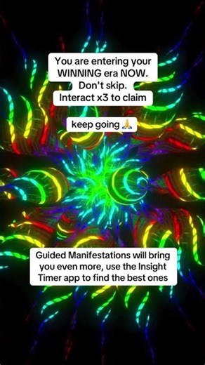 ⚠️ Use the Insight Timer app for your manifestations ⚠️ The guided manifestations on Insight Time