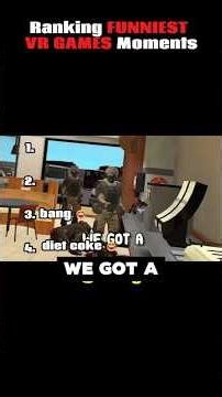 Ranking FUNNIEST VR GAMES Moments #vrgaming #funny #shortvideo