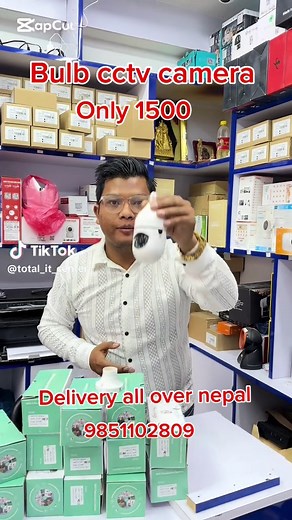 Bulb camera only 1500 #bulbcamera #trending #viralvideo #cctvcamera #livecamera #cctv #fypシ゚viral🖤tiktok #nepal #fyp #kathmandu #newroad