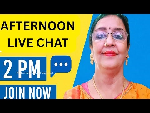 👉 Afternoon Live Chat with Friends | 2 PM Chit Chat | Join Now