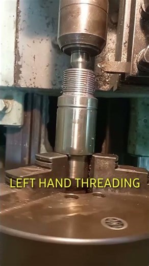 LEFT HAND THREADING / LATHE MACHINE # ATSHIP #Atsea
