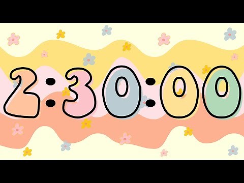 2.5 Hour Groovy Themed Timer