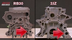 The argument of which is bettern between RB30 and 2JZ-GTE never ends, so, we teamed up with Platinum Racing Products to compare and test the blocks. For more tech videos like this head to our YouTueb channel. | Motive Video