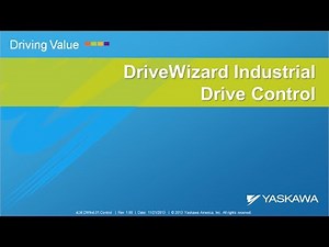 DriveWizard Industrial Control