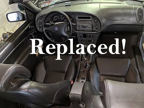 Saab 9-3 Dash Panel & Temp Sensor Code P0116 Repair - Part 4