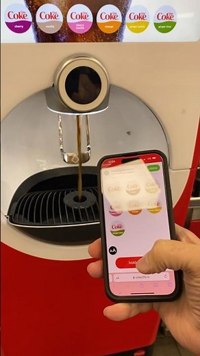 How to Operate a Coca Cola Freestyle Machine from your Smartphone
