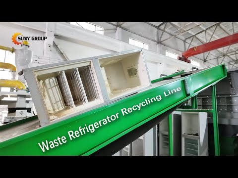 Waste Refrigerator Recycling Line: The Green Way to Recover Foam, Plastic, and Metals