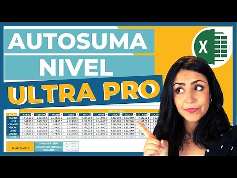 💯AUTOSUMA: 😎 Cómo SUMAR en EXCEL AUTOMATICAMENTE (Con TRUCOS AVANZADOS 🤟) - AUTOSUMA en EXCEL