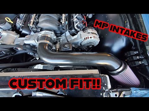 INSTALLING MP INSTAKES LS3V COLD AIR INTAKE ON LS SWAPED CHEVELLE