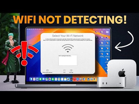How To Fix Mac Mini Not Showing Wi-Fi Networks / Not Working / Not Detecting