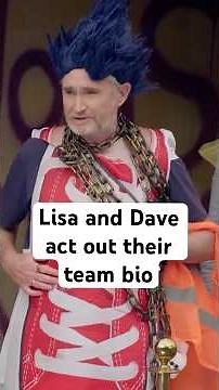 Lisa and Dave act out their team bio #taskmasterau #taskmaster