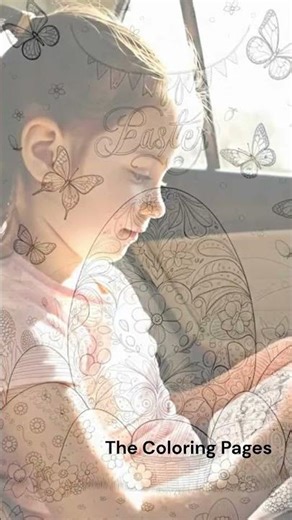 Cute Easter Coloring Pages PDF Download | Color Cute Bunnies, Eggs & Spring Flowers!