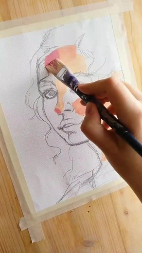 Easy Acrylic Portrait Painting Tutorial