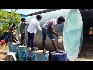 FRP Tank Manufacturing Process