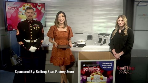 Bullfrog Spas Factory Stores x Toys For Tots