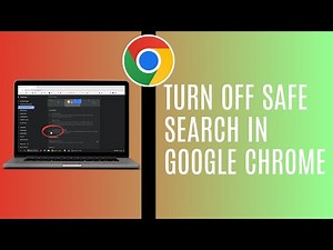 How To Turn Off Safe Search in Google Chrome On Laptop