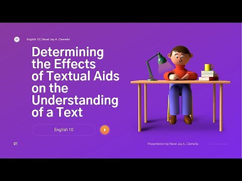 Determining the Effects of Textual Aids on the Understanding of a Text