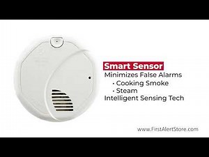 First Alert Smoke Alarm with Smart Sensing Technology and Nuisance Resistance - (SA320CN)