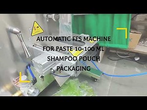 FFS Liquid Pouch Packing Machine | shampoo packing | liquid, gel packing machine | Form fill seal
