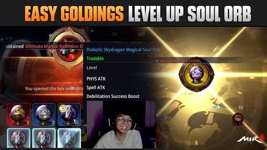 Easy Goldings and Level Up Soul Orb. EXDRA2 is the key #MIR4 | YouJace Gaming