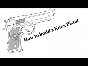 How to build knex pistol.