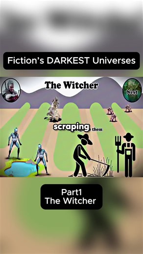 Fiction’s DARKEST Universes: Part1, The Witcher #explain #trending #viral #tiktok #darkest