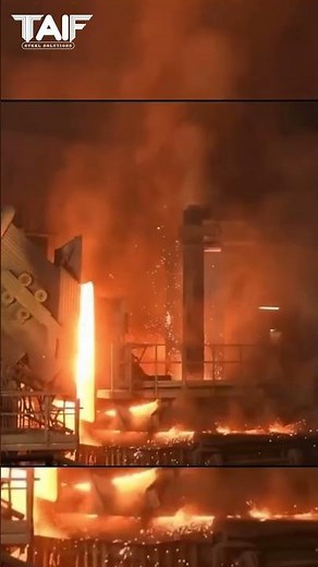 🔥 Power of Steel – EAF Melting in Action! | Taif Steel