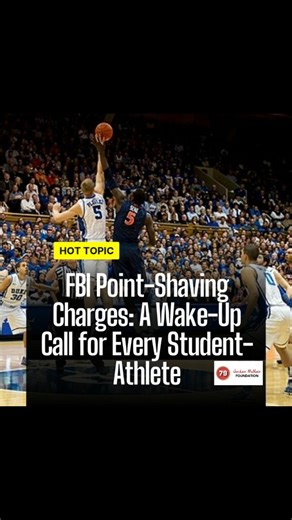 FBI Point-Shaving Charges: A Wake-Up Call for Every Student-Athlete. 🚨 ​The recent headlines about college basketball players facing federal charges for point-shaving are heartbreaking. But they are also a loud warning: Talent gets you in the room, but character and business literacy keep you there. ​Safety isn't just about preventing heatstroke or injury—it's about protecting your eligibility, your brand, and your freedom. ​We are tackling this head-on with two game-changing programs: ​1️⃣ For