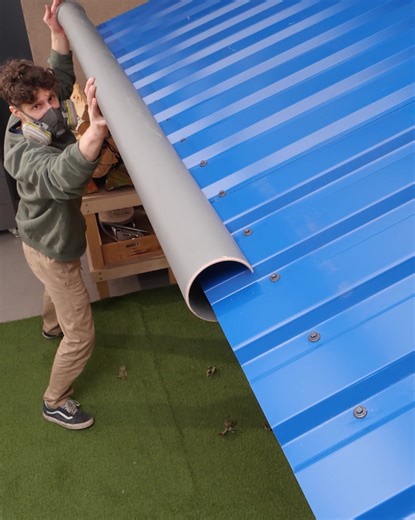 Installing PVC Pipe Gutter | Dear Diary