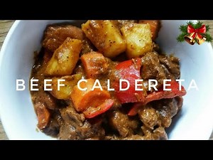 HOW TO COOK BEEF CALDERETA