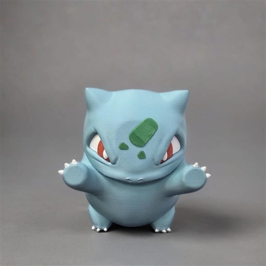 Bulbasaur 3D Printed Figure – Pokémon Starter Collectible – Anime Desk Decor – Gamer Shelf Display – Fan Art Gift - Etsy
