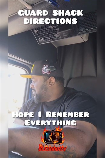 Guard Shack Directions Is Crazy Work... #shorts #trending #blazinhottv