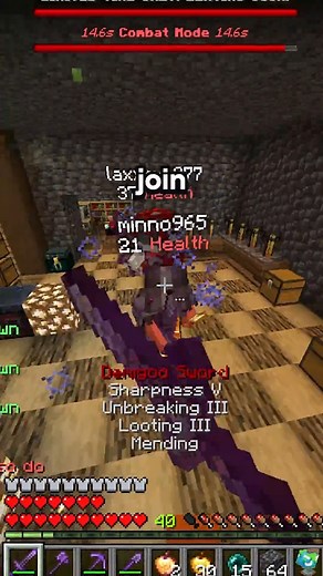 1.3K views · 12 reactions | Finally Lifesteal on Bedrock! ❤️#minecraft #minecraftserver #gaming #lifesteal #mineville | Parrot Life | Facebook